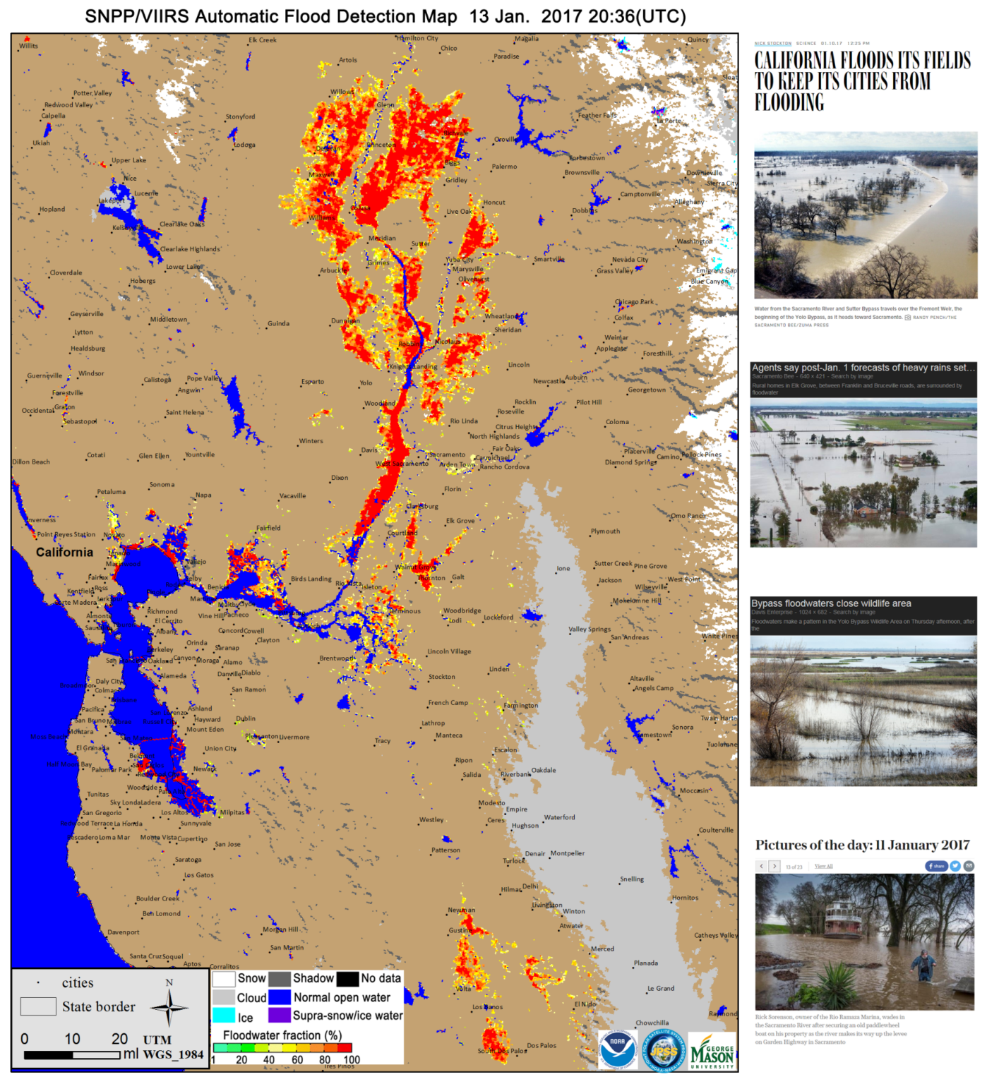 Monitoring global flooding from direct broadcast flood products — SSEC